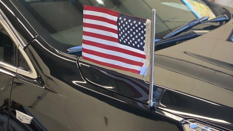 Funeral Flags - Jones Coach Sales