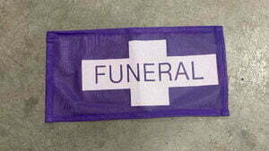 Funeral Flags - Jones Coach Sales