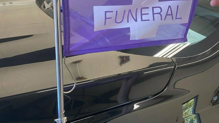 Funeral Flags - Jones Coach Sales